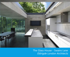 The Glass house: sliding roof for an open kitchen - Glazing Vision Europe